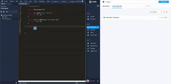 Code Collaboration Tools | Codio
